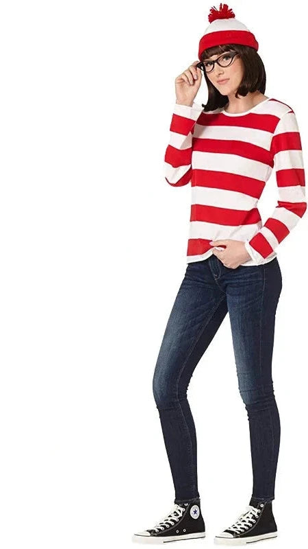 Where's Wally female costume – Fancy Dress Shop